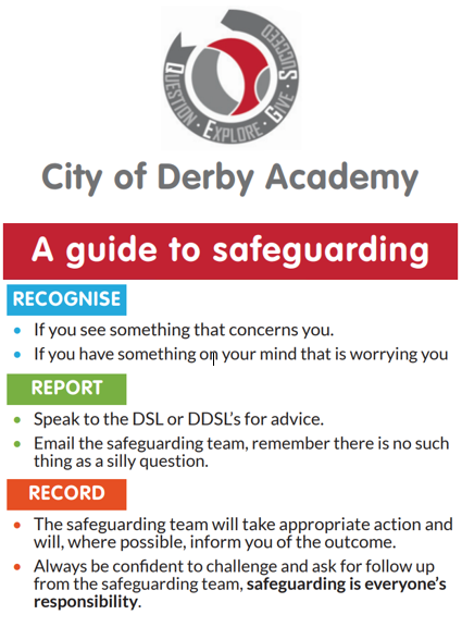 Safeguarding - City of Derby Academy